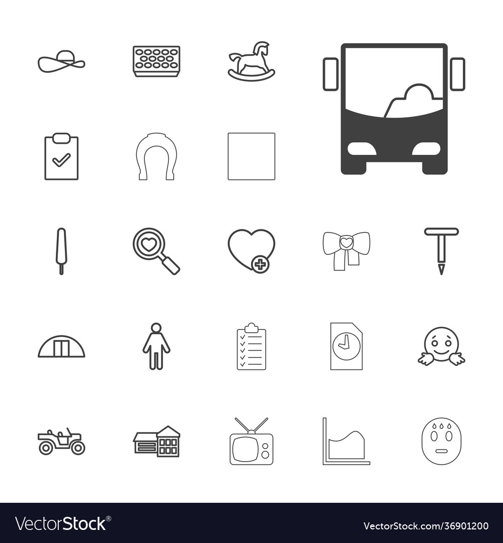 Set icons Royalty Free Vector Image - VectorStock
