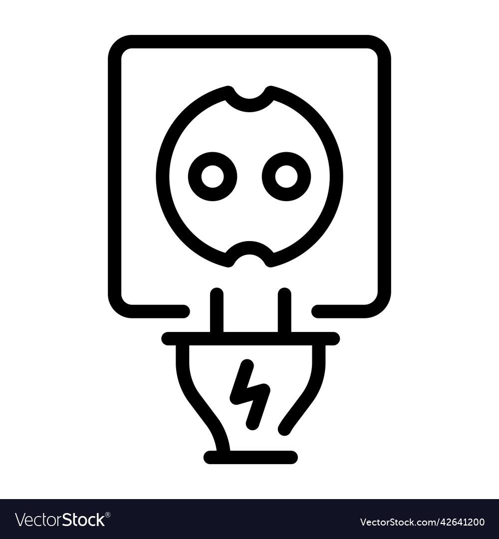 Socket Royalty Free Vector Image - VectorStock
