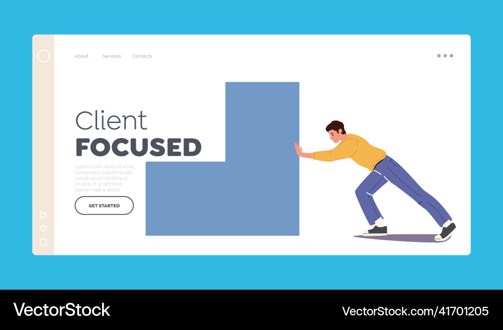 Business task solution and achievement concept Vector Image