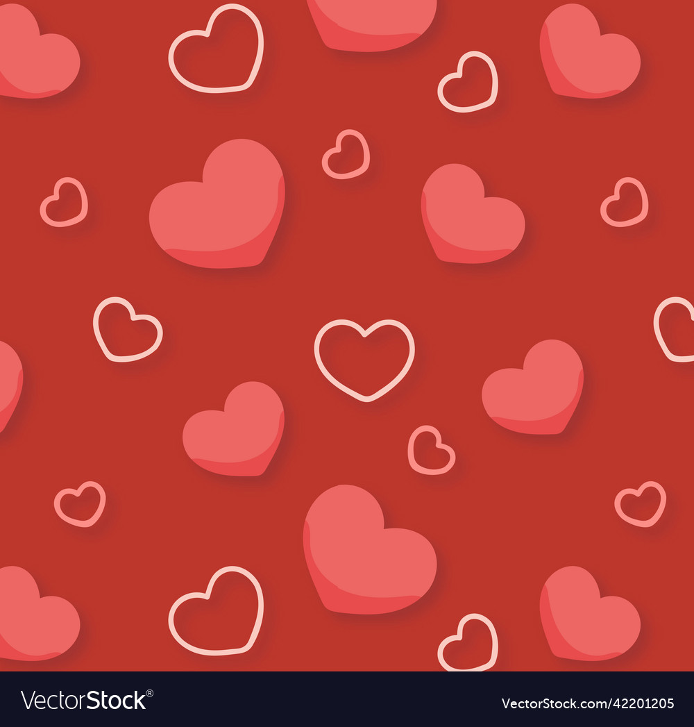 Love pattern Royalty Free Vector Image - VectorStock