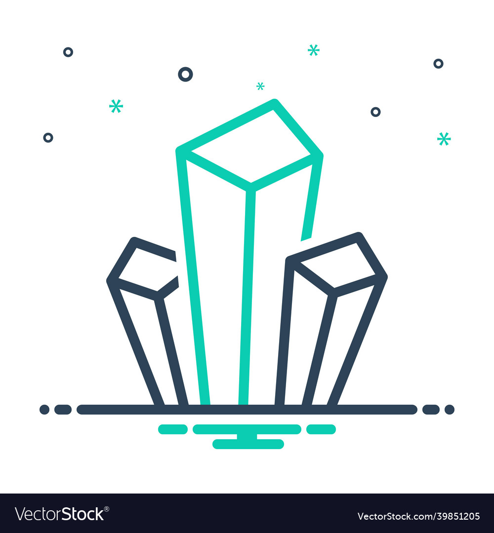 Mineral Royalty Free Vector Image - VectorStock