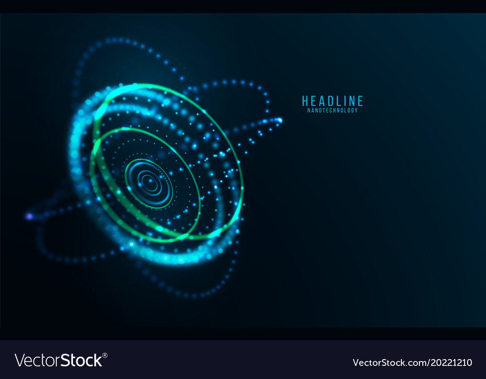 Abstract futuristic object hud element Royalty Free Vector