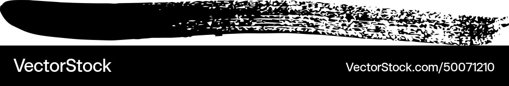 Brush line grunge element icon hand drawn stroke Vector Image