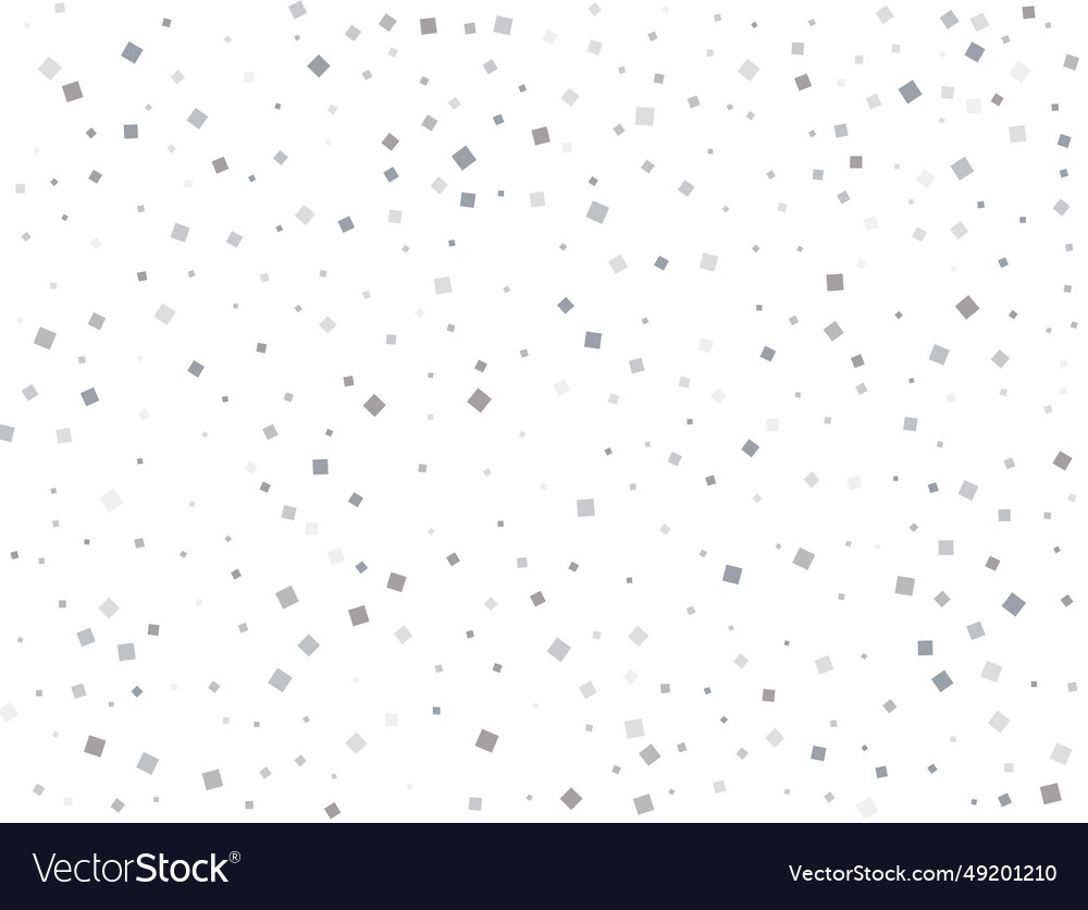 Pattern with silver squares Royalty Free Vector Image