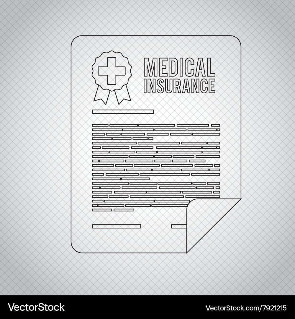 Medical care design Royalty Free Vector Image - VectorStock