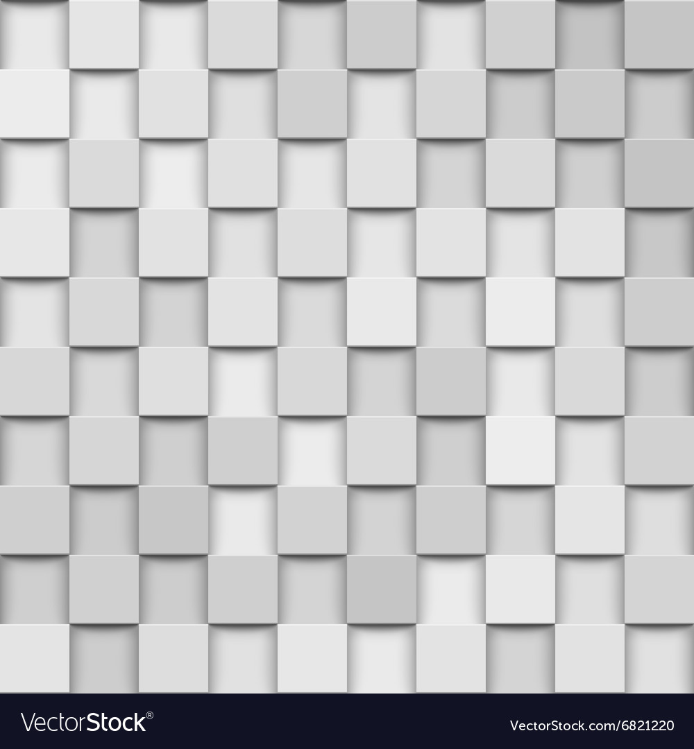 Abstract 3d squares Royalty Free Vector Image - VectorStock