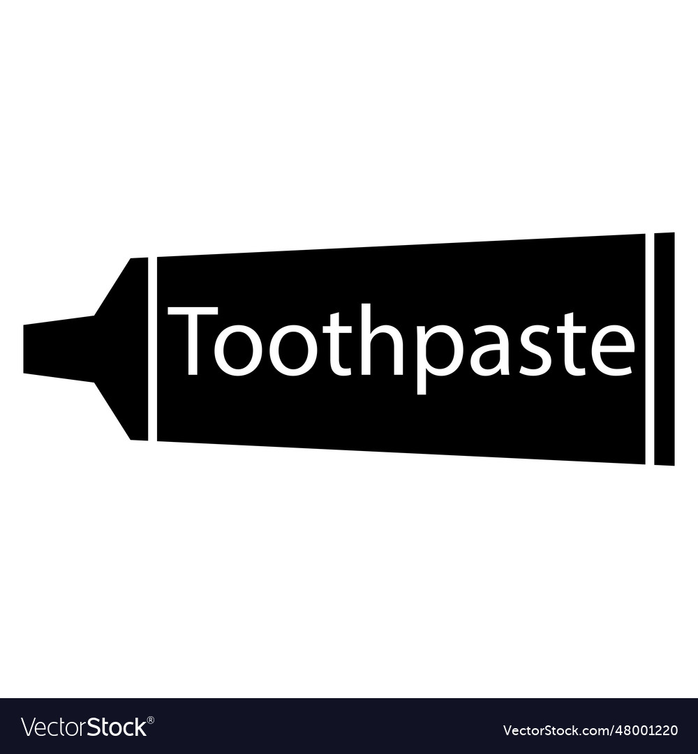 Toothpaste icon Royalty Free Vector Image - VectorStock