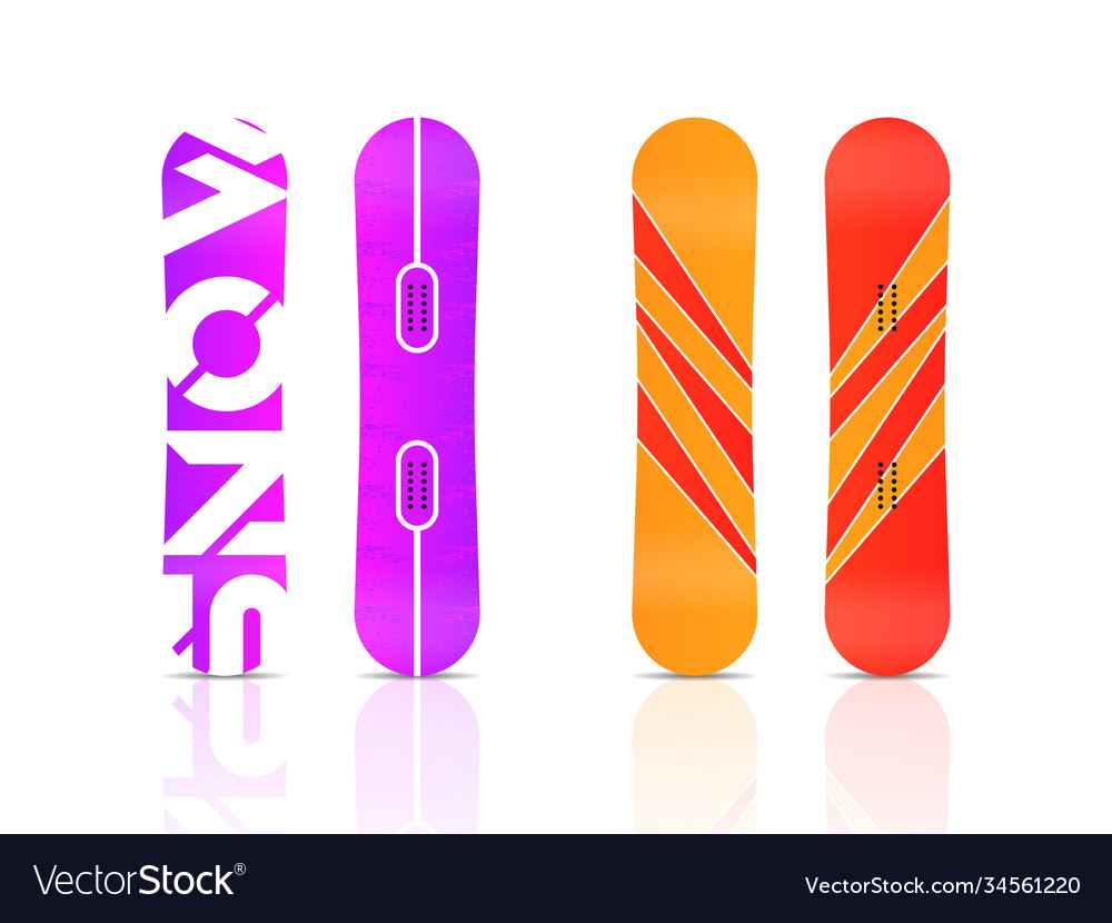 Winter sport snowboard Royalty Free Vector Image