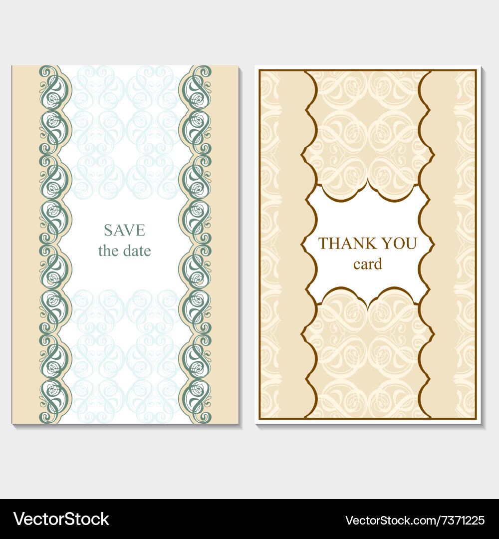 Set of card templates Royalty Free Vector Image