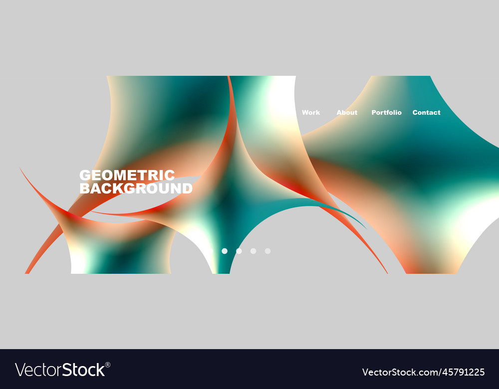 Trendy simple circle gradient abstract background Vector Image