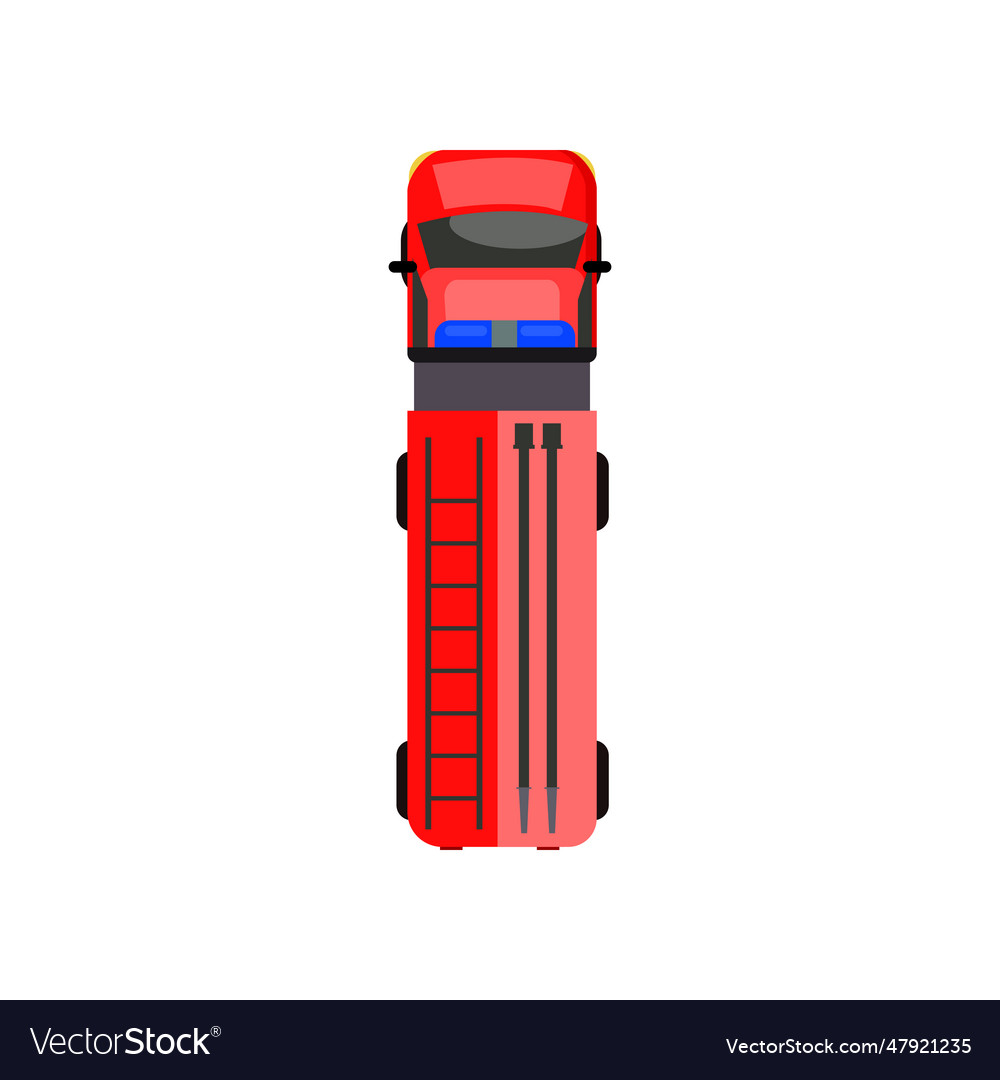 Fire engine vehicle Royalty Free Vector Image - VectorStock