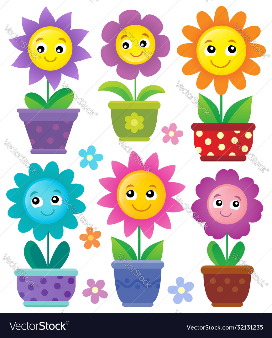 Vector Free Clipart Flower Pots | Best Flower Site