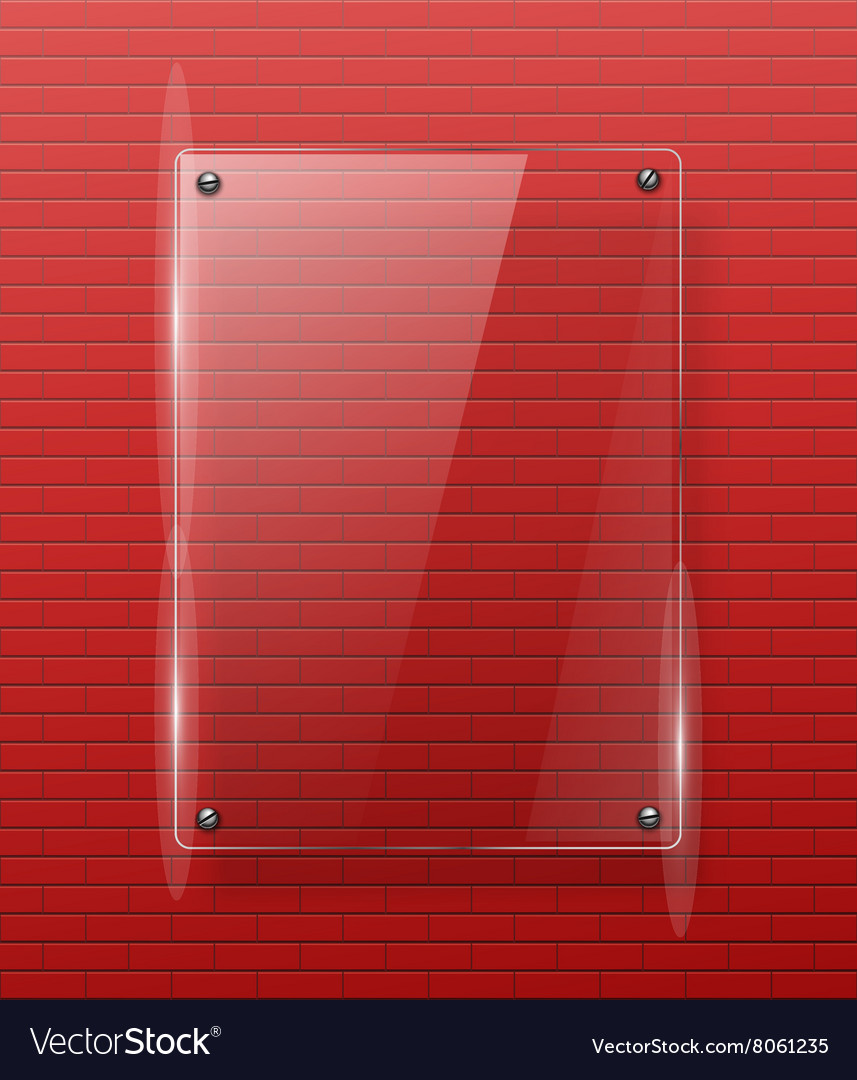 Glass framework Royalty Free Vector Image - VectorStock