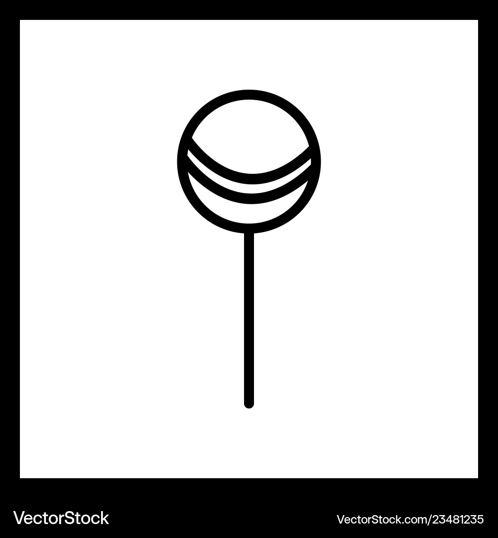Lollipop icon Royalty Free Vector Image - VectorStock