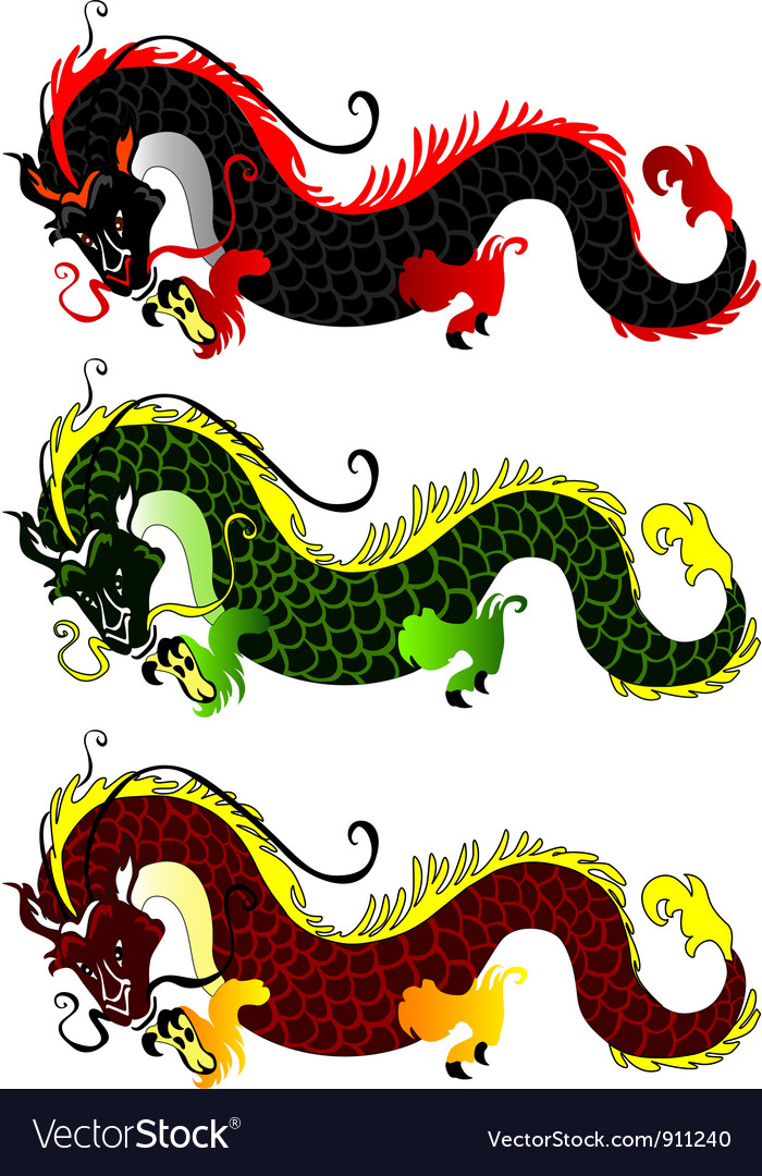 Dragon Royalty Free Vector Image - VectorStock
