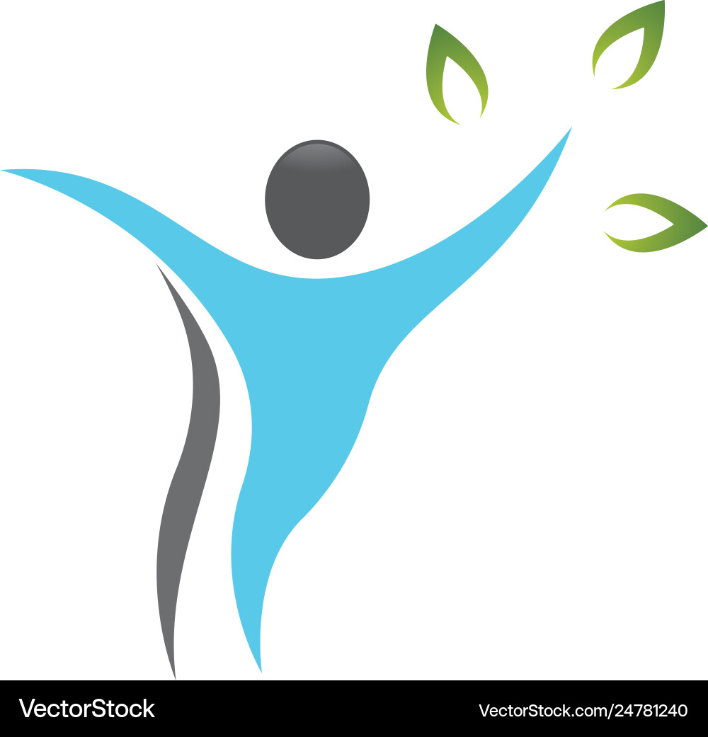 Human health symbol Royalty Free Vector Image - VectorStock