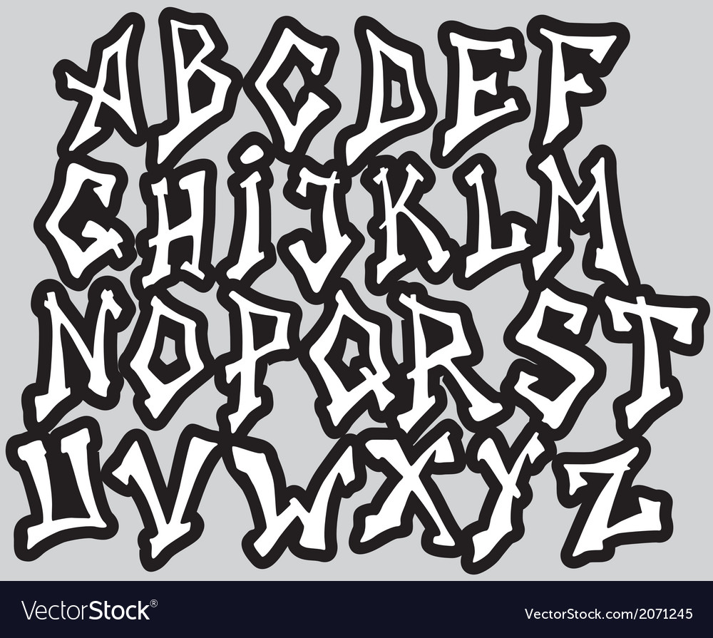 Alphabet Letters In Different Fonts
