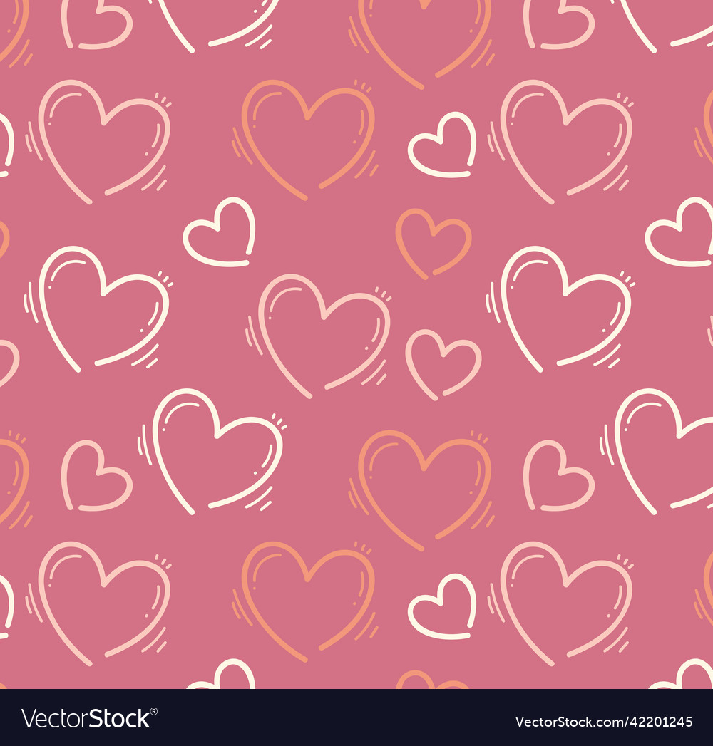 Love pattern Royalty Free Vector Image - VectorStock