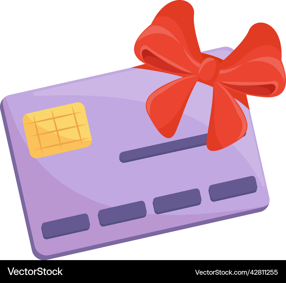 Bank credit card Royalty Free Vector Image - VectorStock