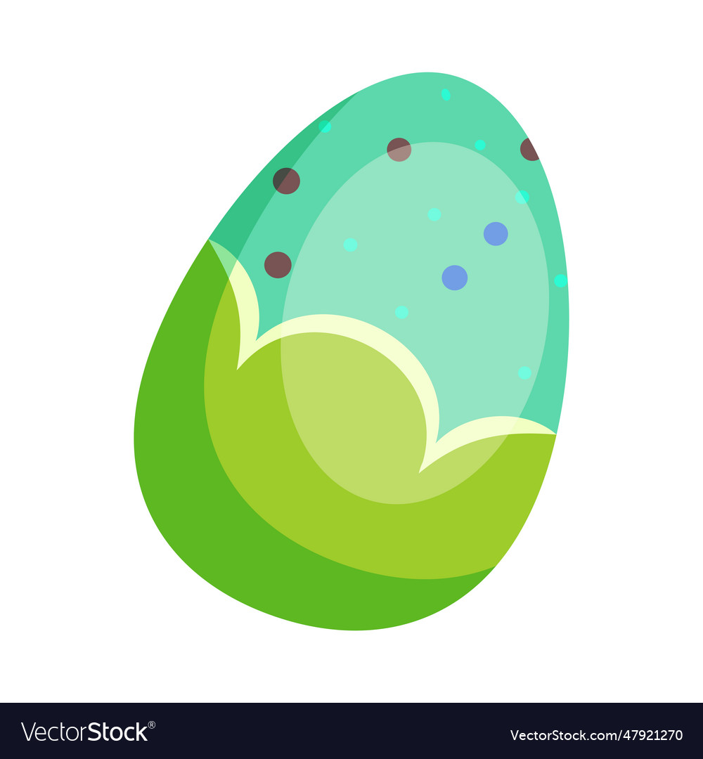 Painted egg easter color texture Royalty Free Vector Image
