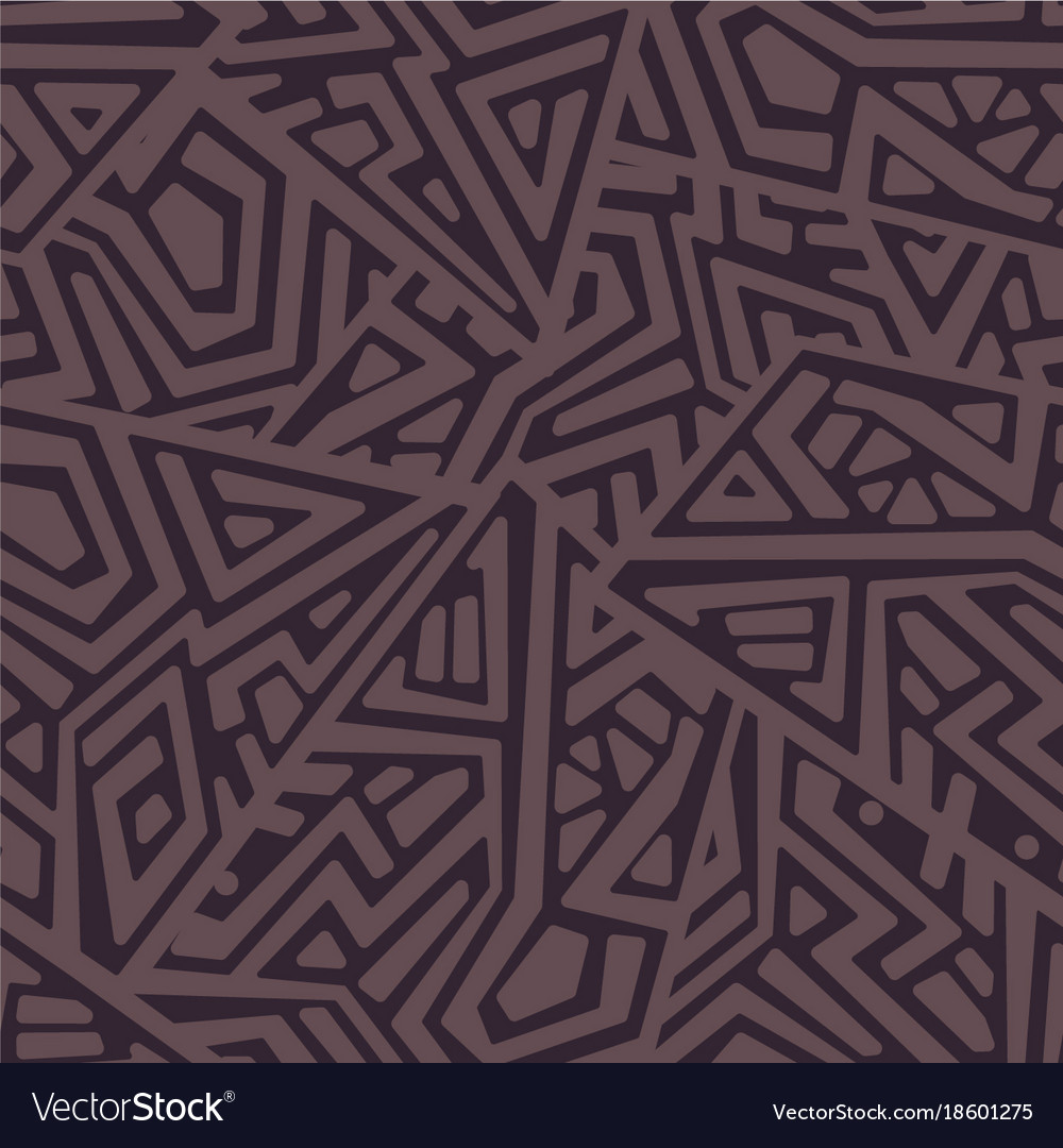 Creative seamless pattern Royalty Free Vector Image