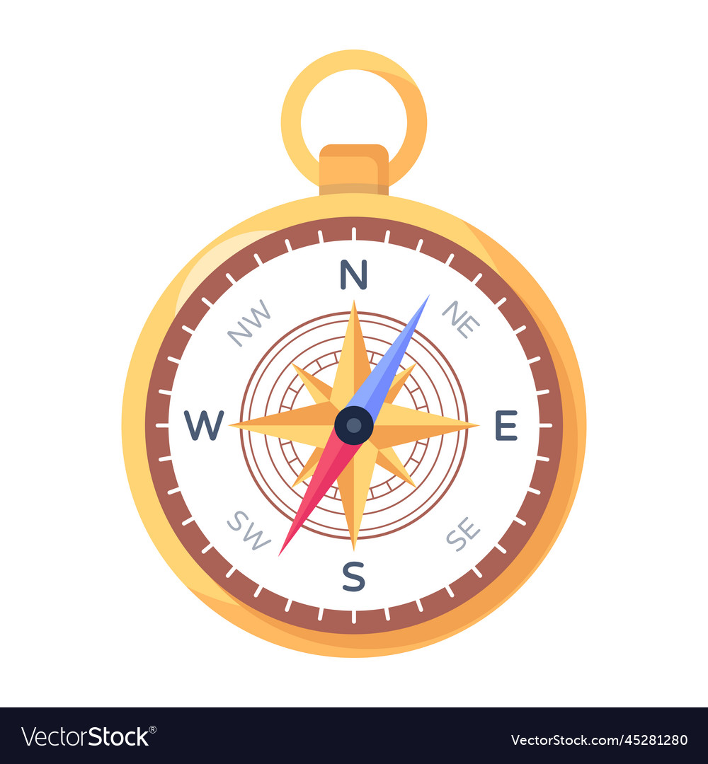 Compass Royalty Free Vector Image Vectorstock