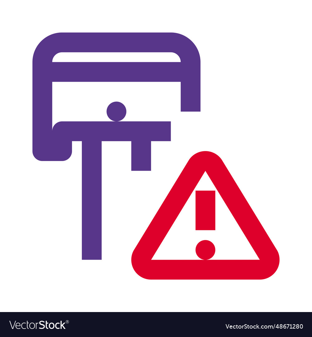 Safety indication activated while installing Vector Image