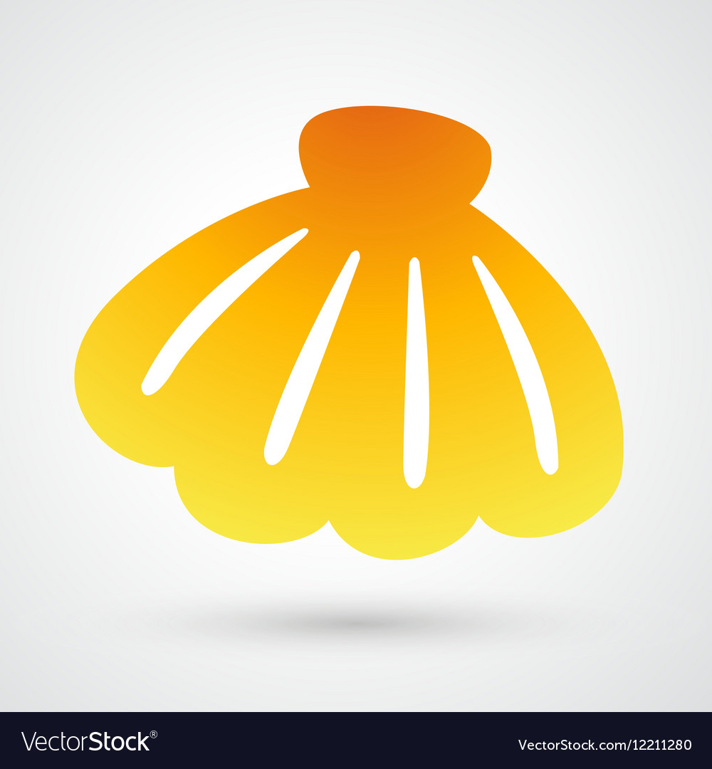 Shell icon Royalty Free Vector Image - VectorStock