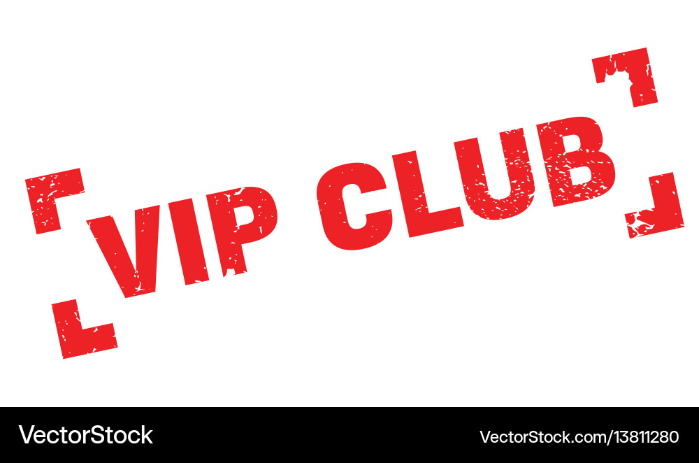 Vip club rubber stamp Royalty Free Vector Image