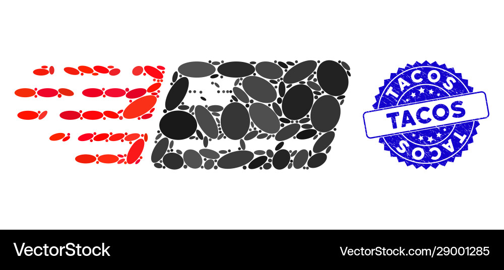 Collage express banking card icon with textured Vector Image