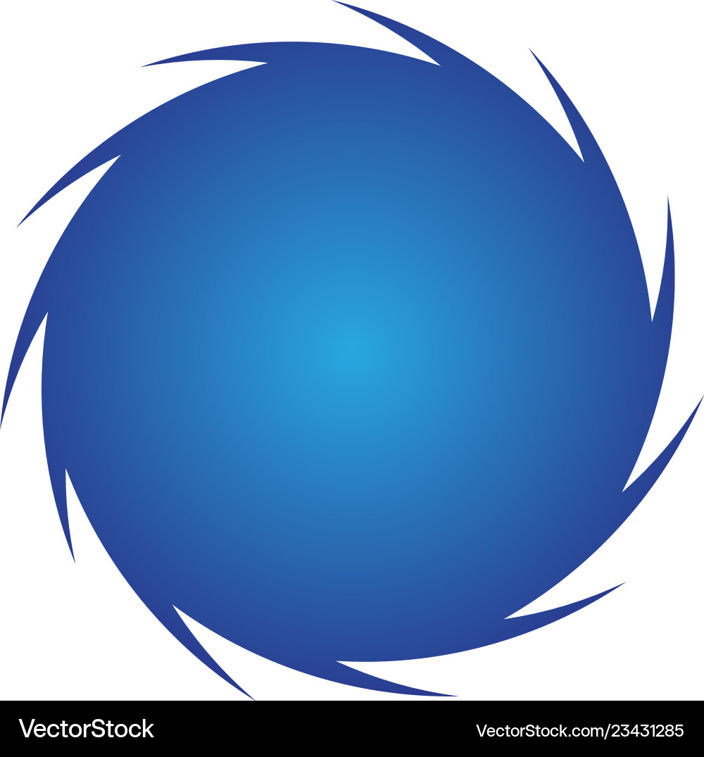 Vortex circle logo and symbols template icons Vector Image