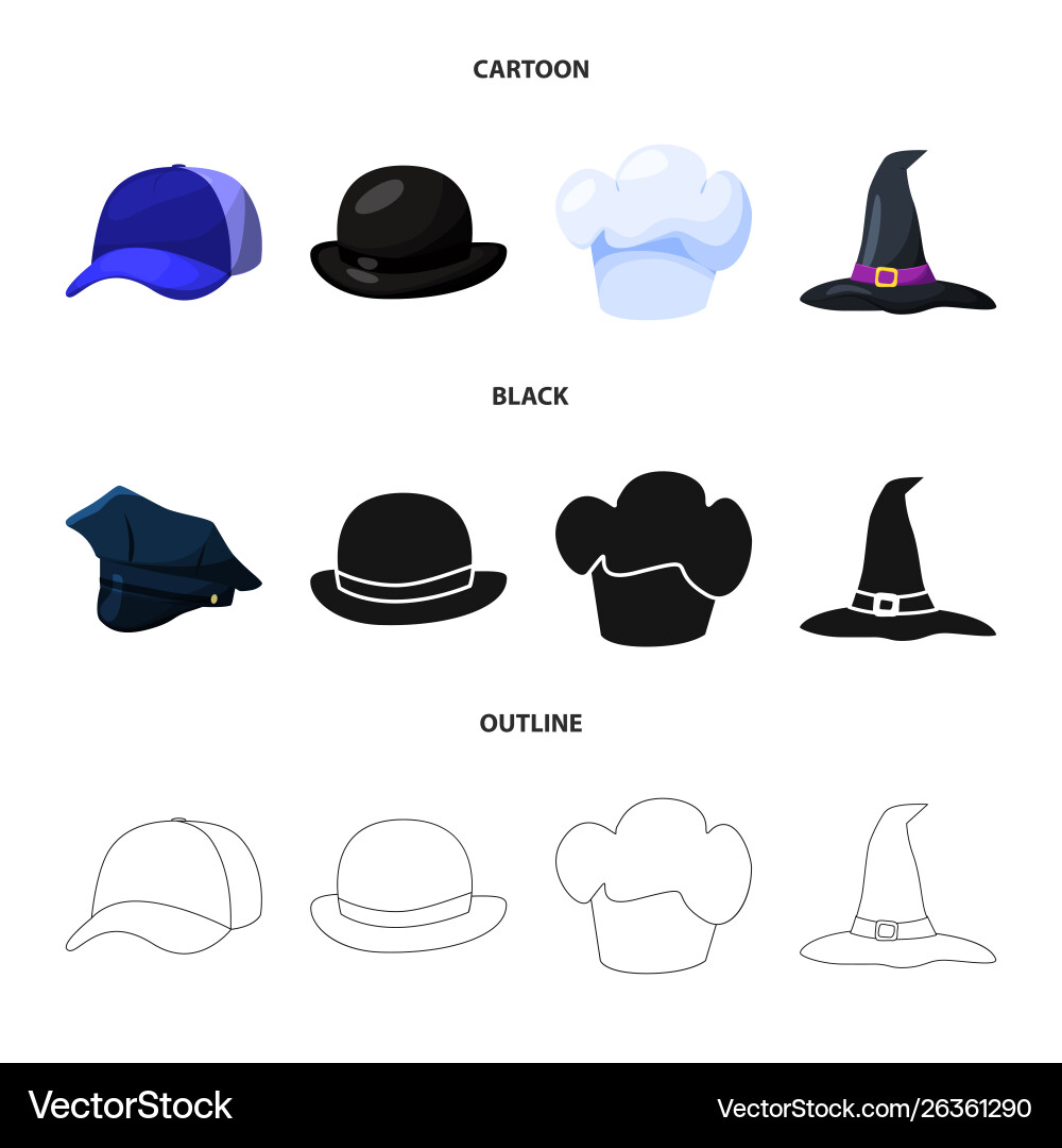 Design clothing and cap symbol set Royalty Free Vector Image