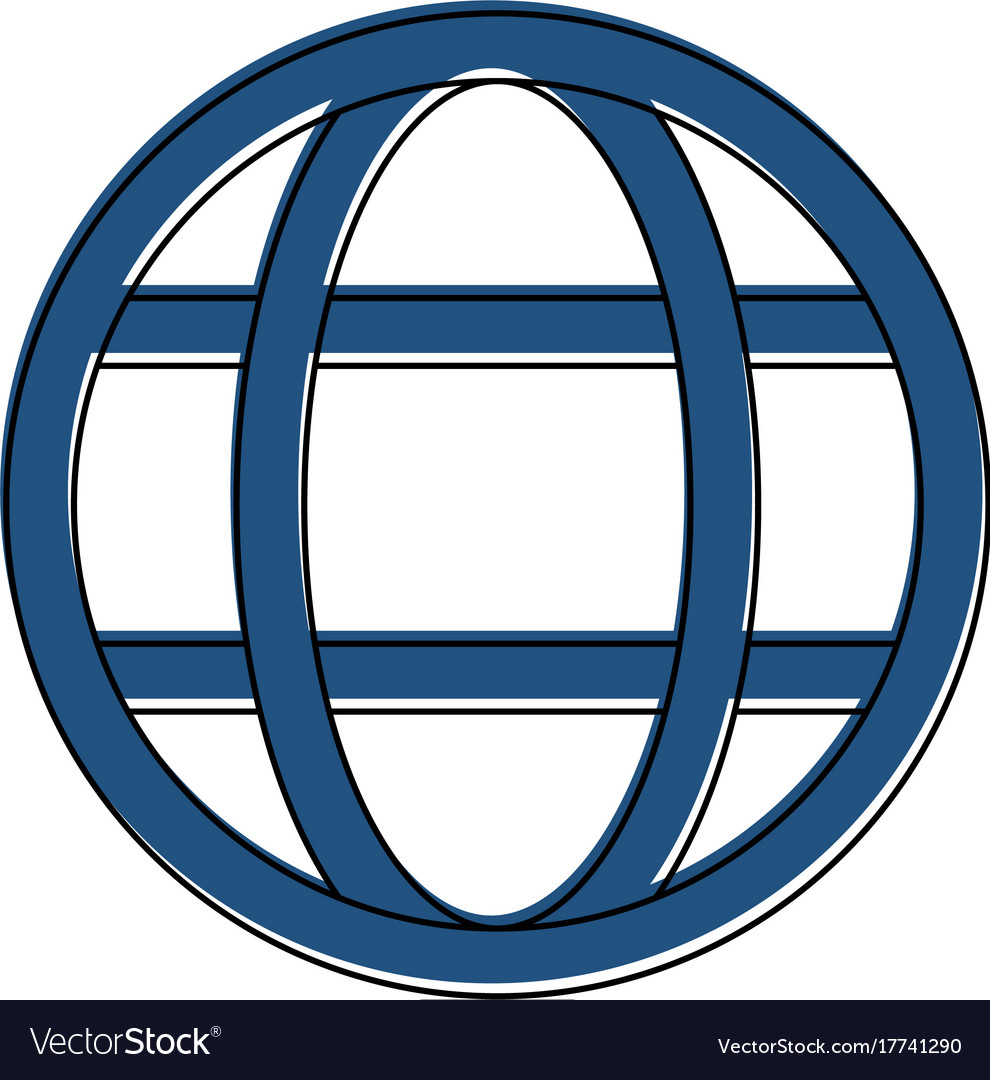 Earth globe diagram icon image Royalty Free Vector Image Earth globe diagram icon image Royalty Free Vector Image