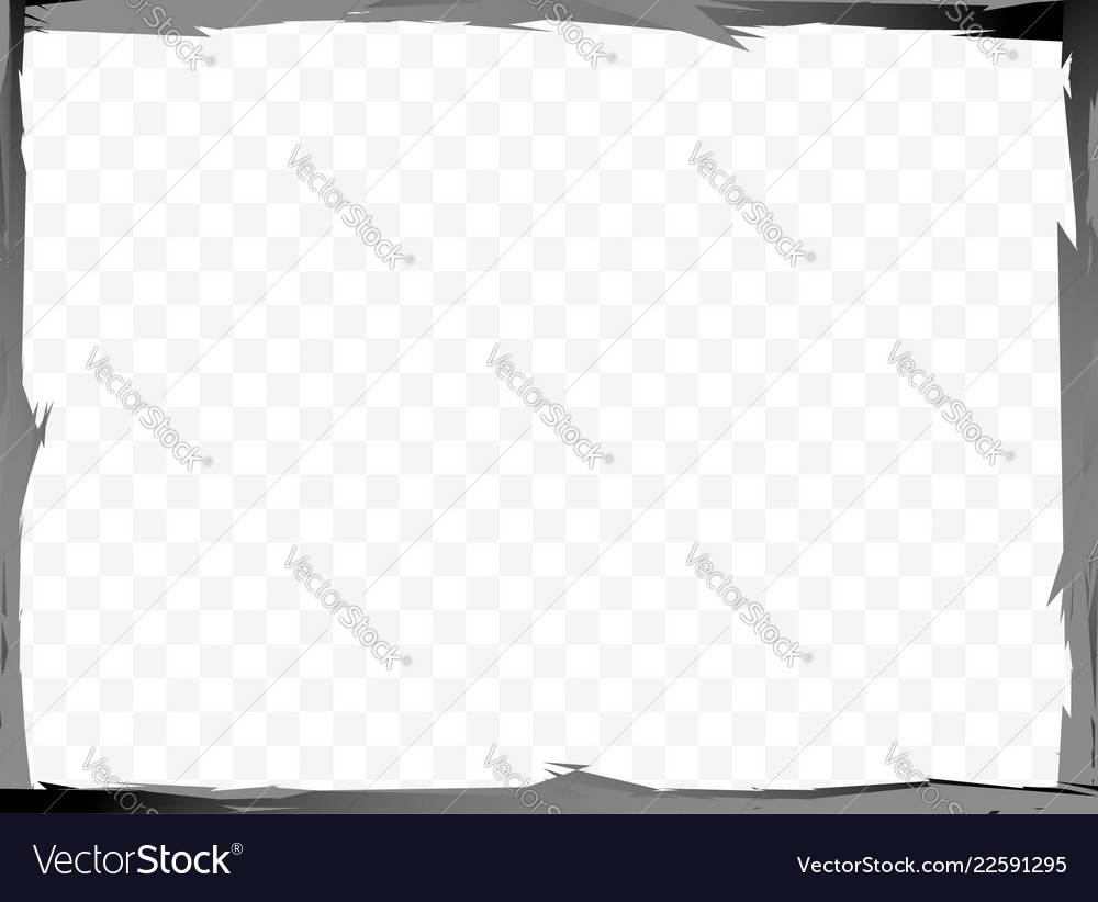 Rectangular grungy frame border Royalty Free Vector Image