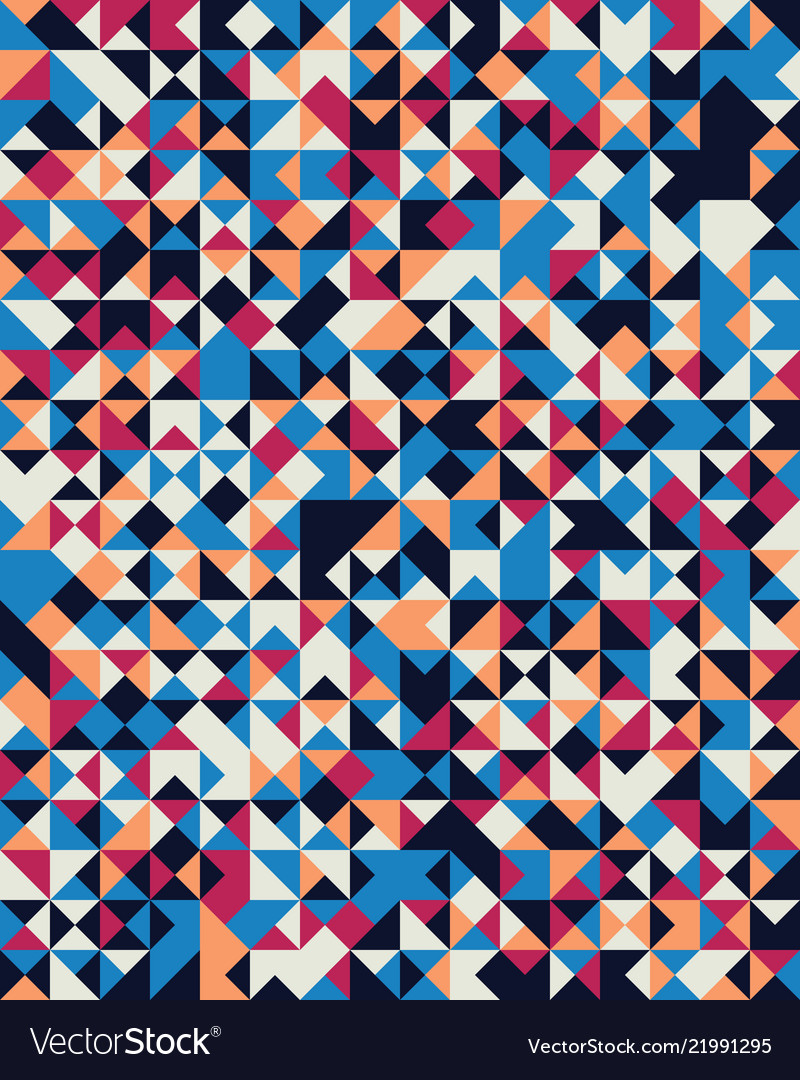 Triangular or square seamless pattern Royalty Free Vector