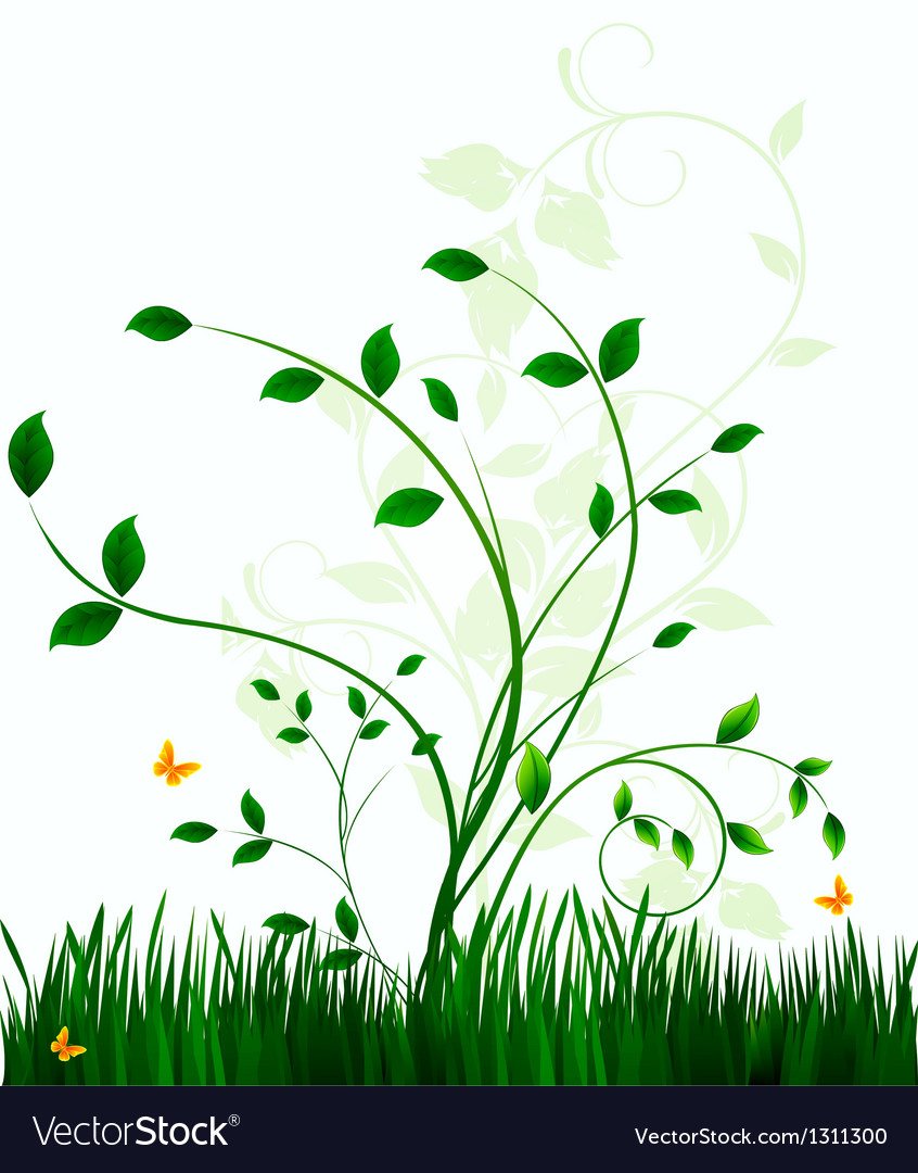 Floral background design Royalty Free Vector Image