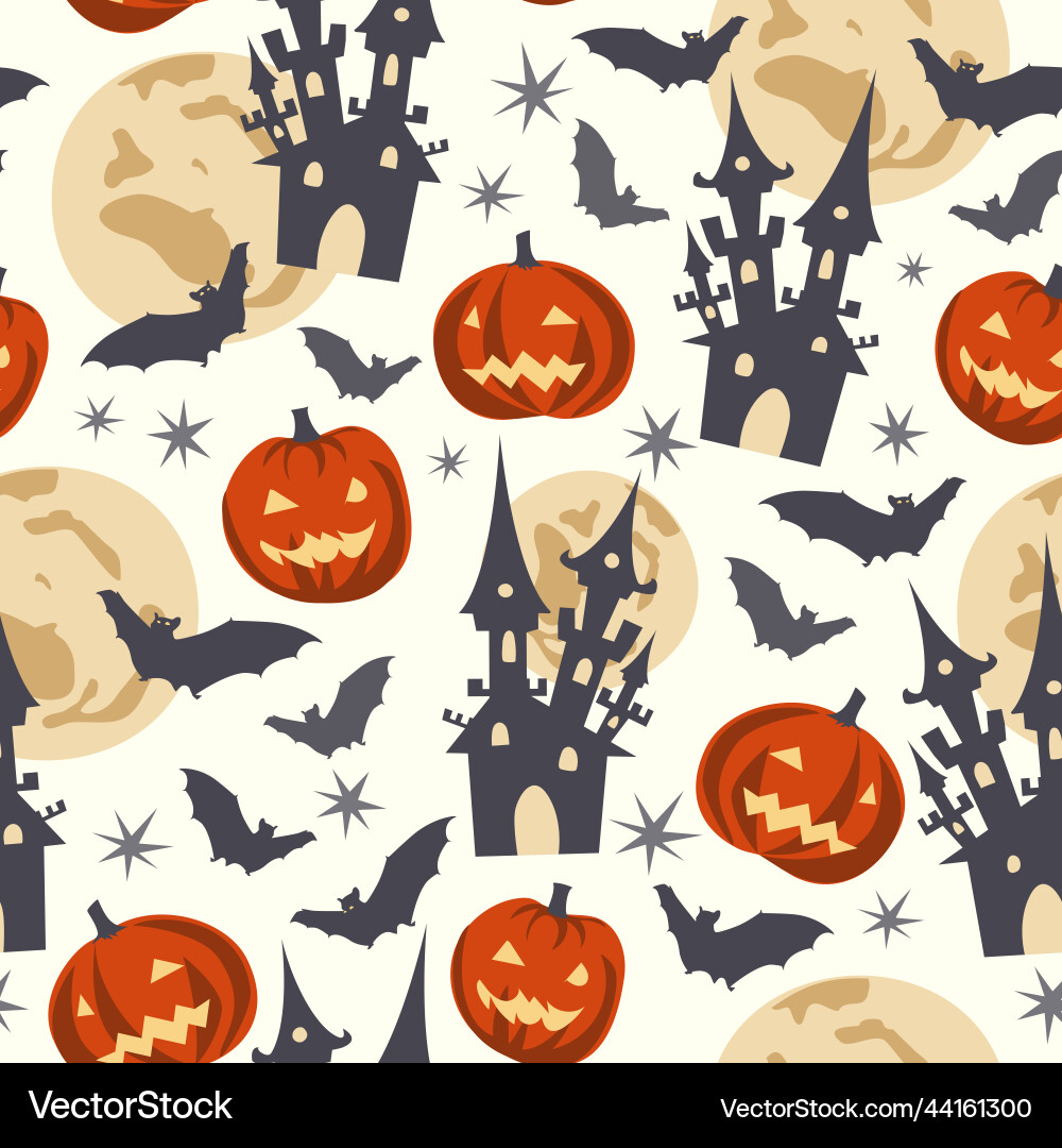Halloween background Royalty Free Vector Image