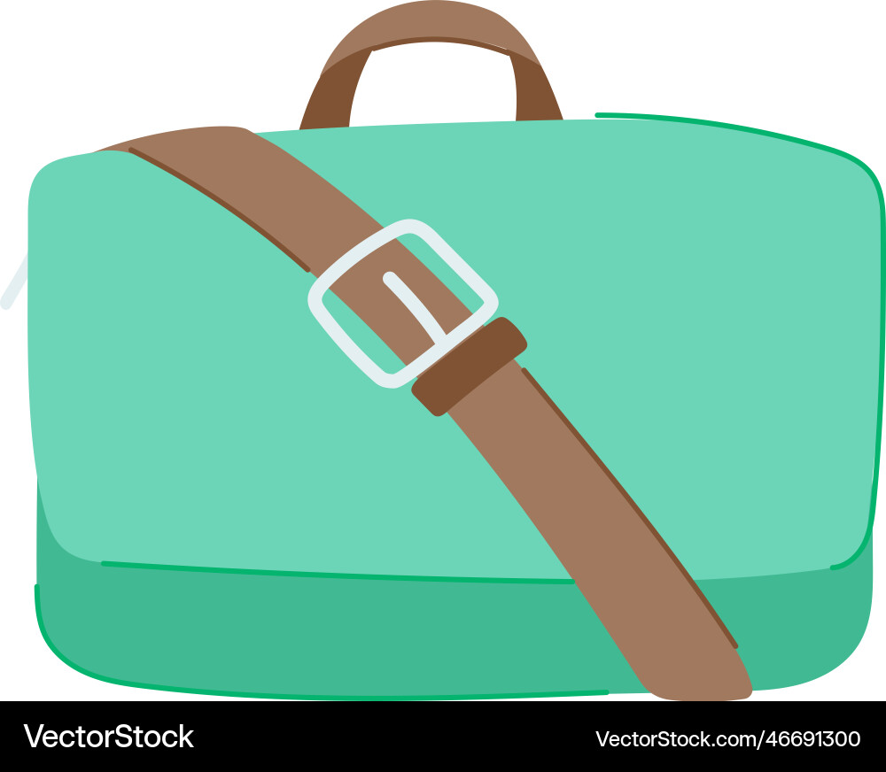 People briefcase for men cartoon Royalty Free Vector Image