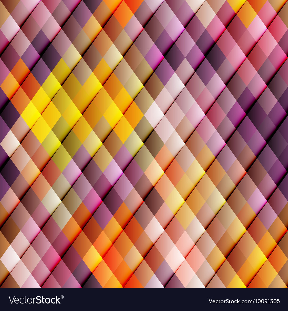 Abstract seamless rhombus pattern Royalty Free Vector Image