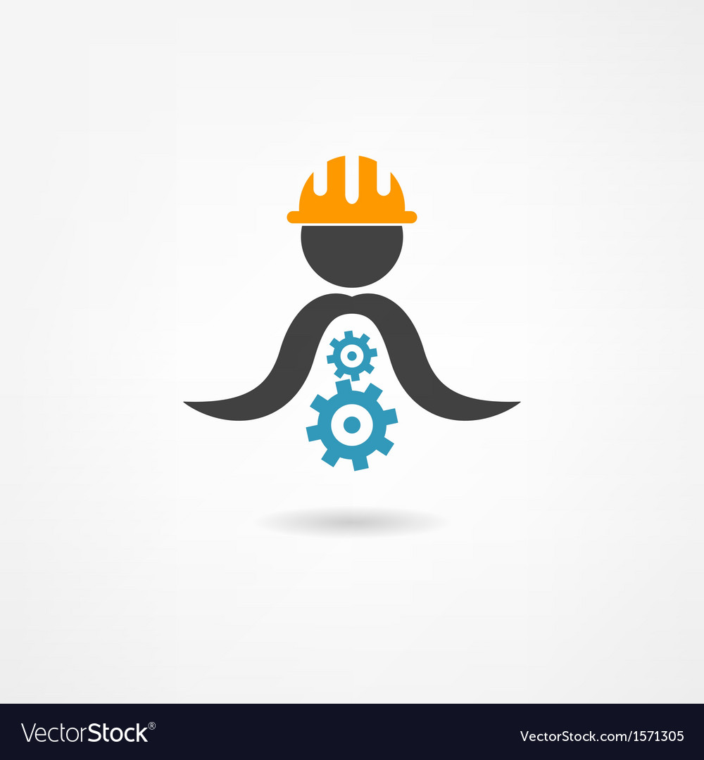 Engineer icon Royalty Free Vector Image - VectorStock