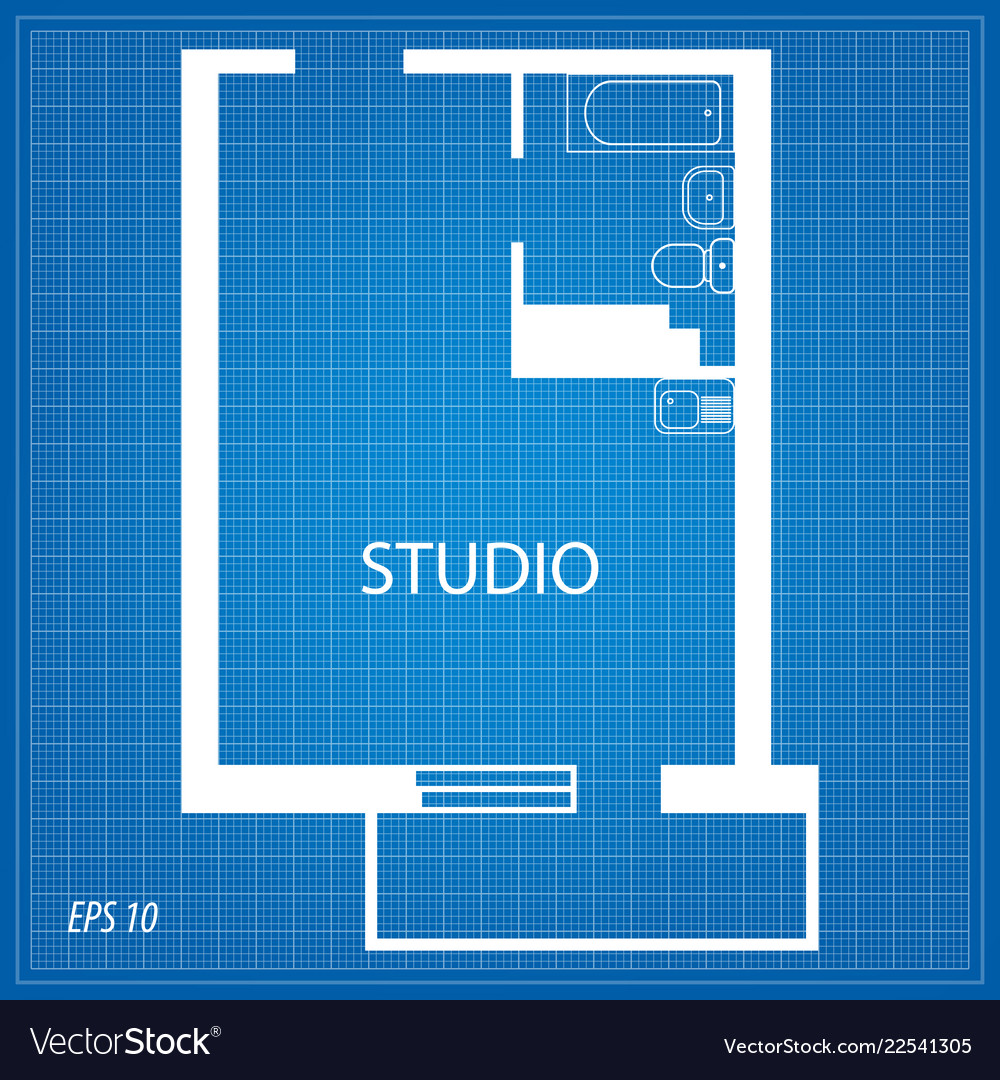 Studio layout Royalty Free Vector Image - VectorStock