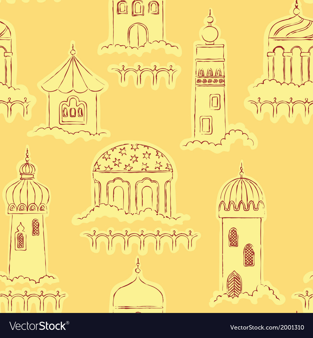 Arabic pattern Royalty Free Vector Image - VectorStock