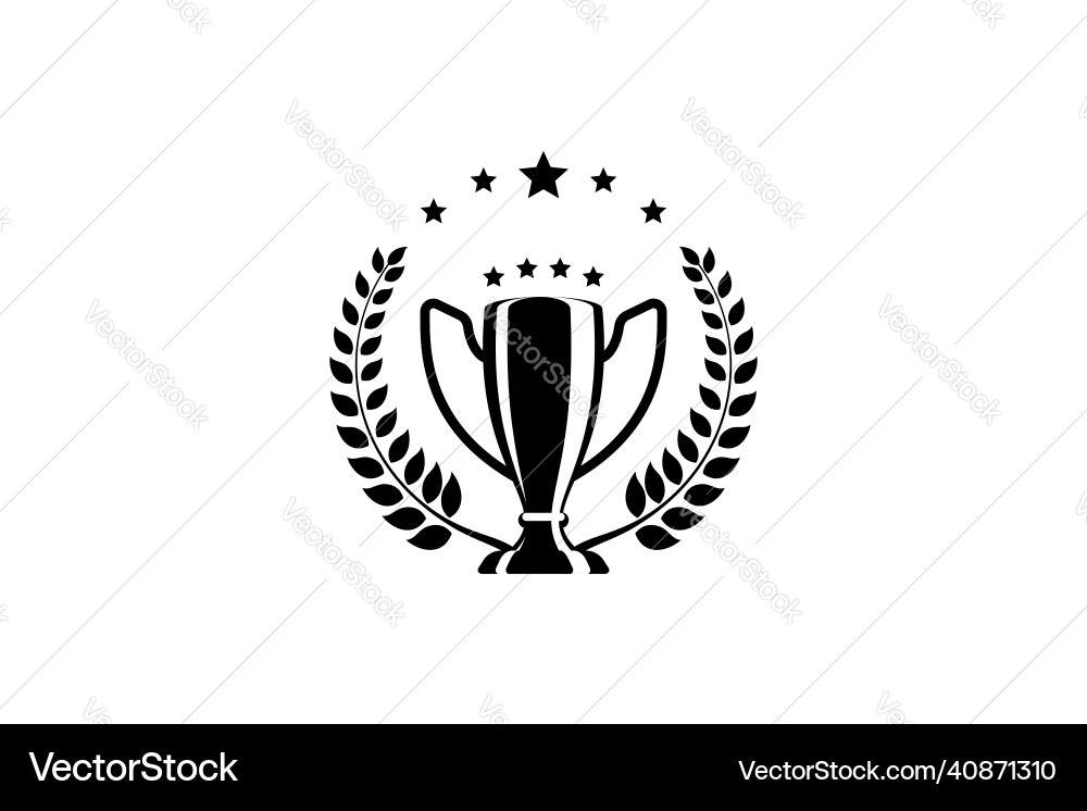 Best champions cup trophy design champion Vector Image