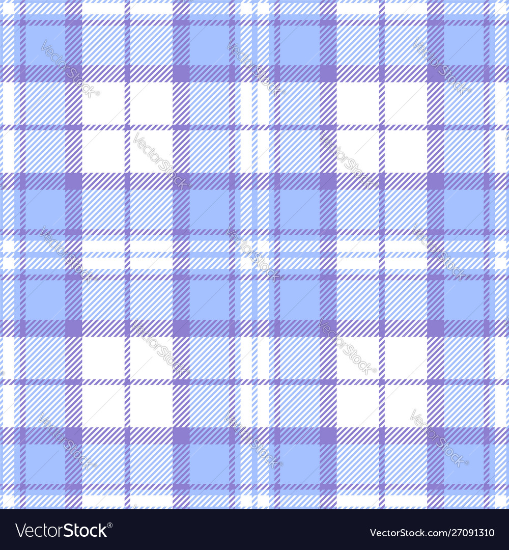 Blue plaid pattern Royalty Free Vector Image - VectorStock