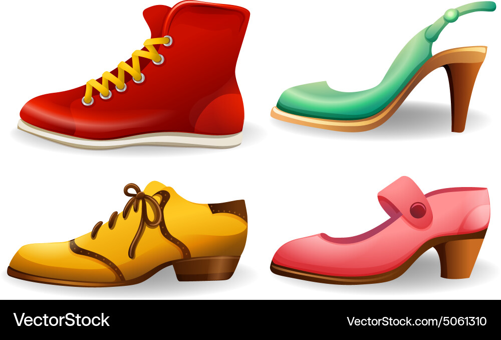 Shoes Royalty Free Vector Image - VectorStock