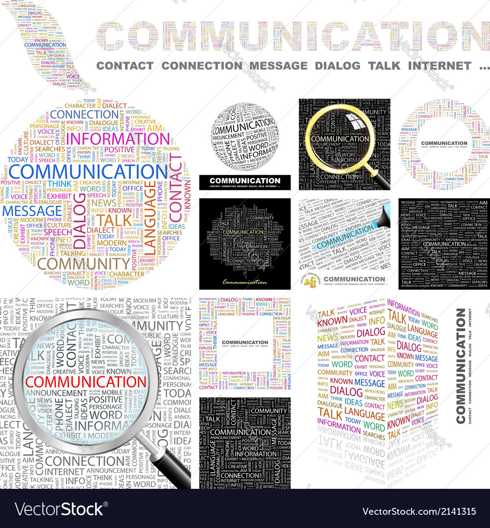 Communication Royalty Free Vector Image - VectorStock