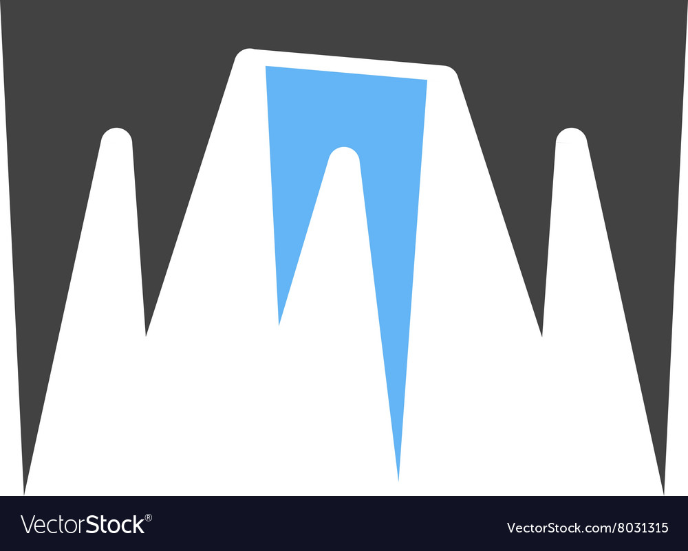 Icicle Royalty Free Vector Image - VectorStock
