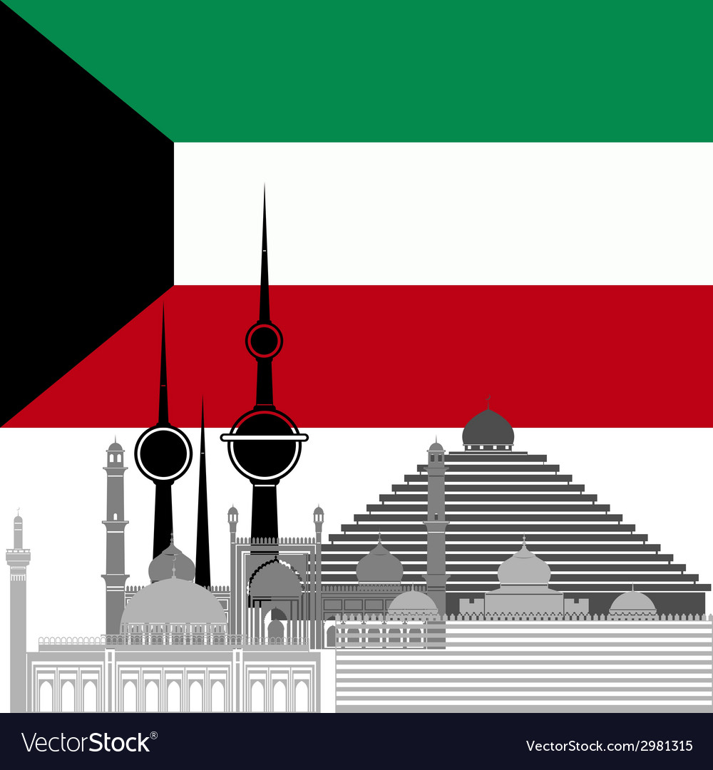 Kuwait Royalty Free Vector Image - VectorStock