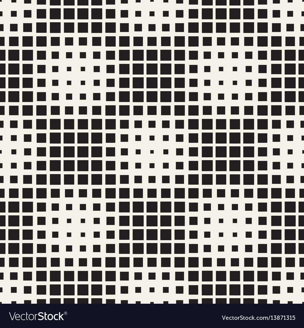 Repeating rectangle shape halftone modern Vector Image