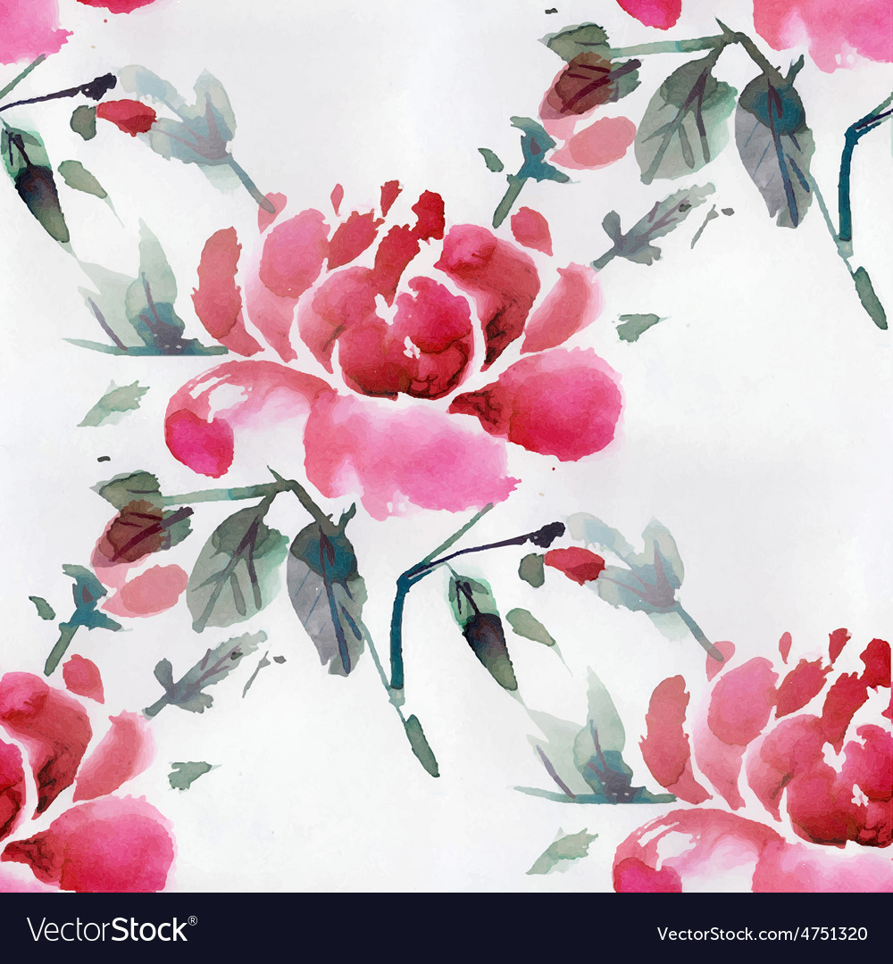 Peonies Royalty Free Vector Image - VectorStock